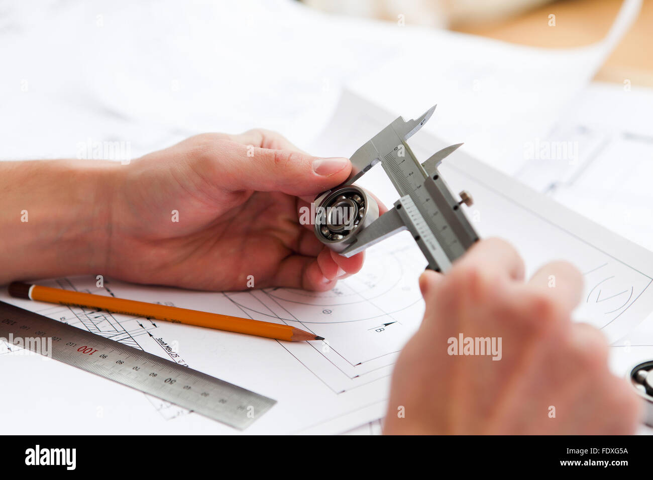 Drafting machine table hi-res stock photography and images - Alamy
