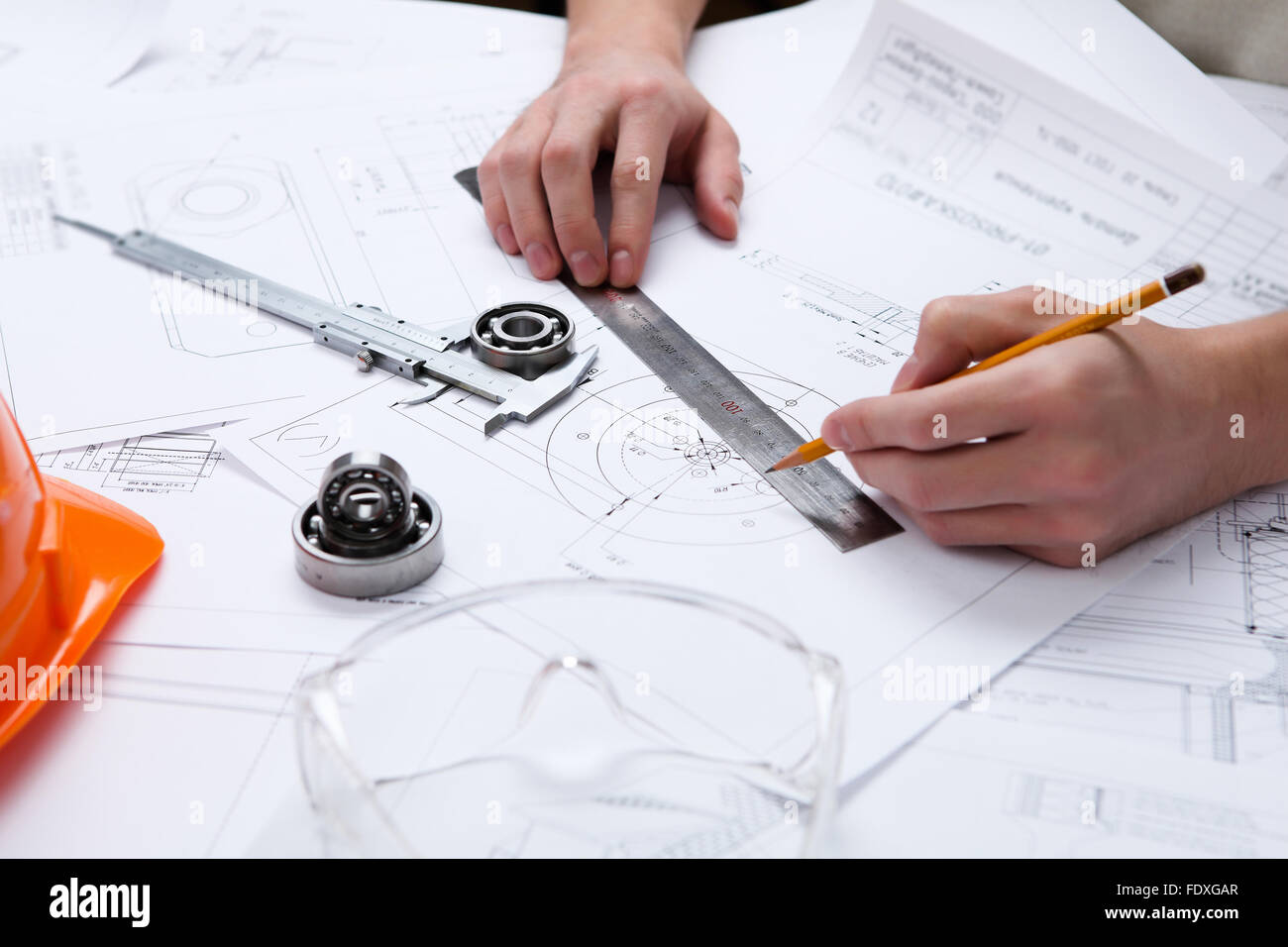 Drafting machine table hi-res stock photography and images - Alamy