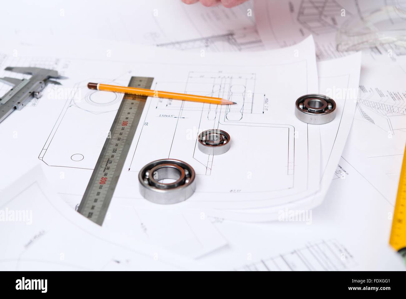 Drafting machine table hi-res stock photography and images - Alamy