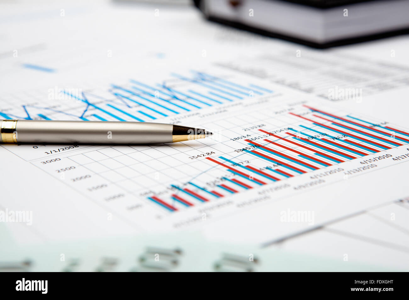 financial charts and graphs Stock Photo - Alamy