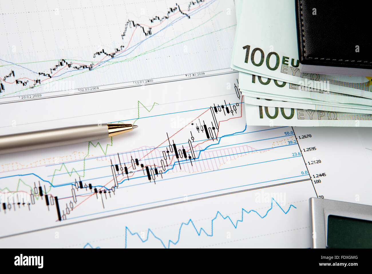 financial charts and graphs Stock Photo - Alamy