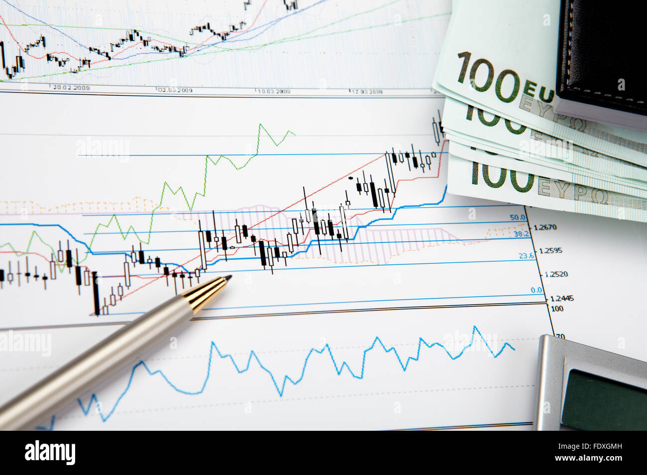 financial charts and graphs Stock Photo - Alamy