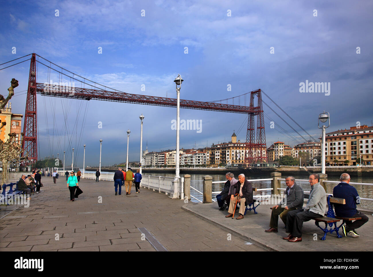 Vizcaya Bridge (known as "Puente Colgante" - "Hanging bridge ...