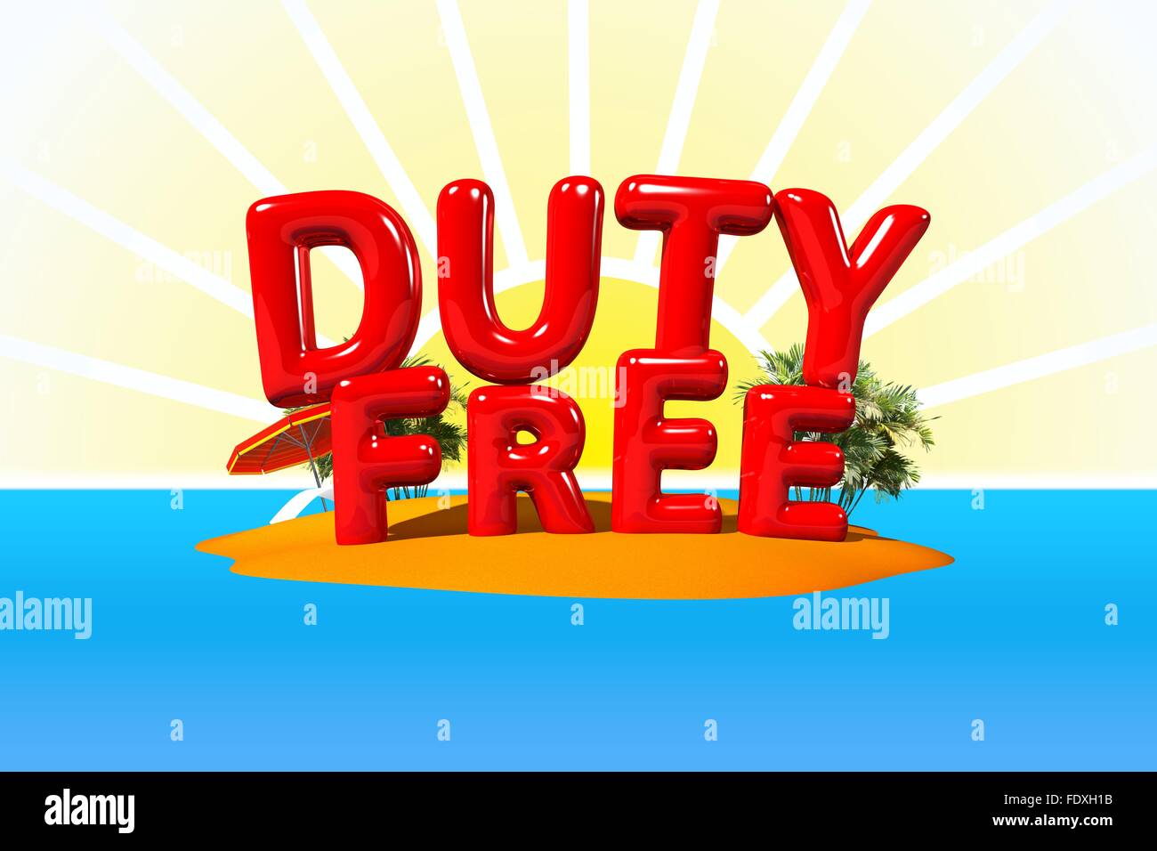 Dubai duty free poster hi-res stock photography and images - Alamy