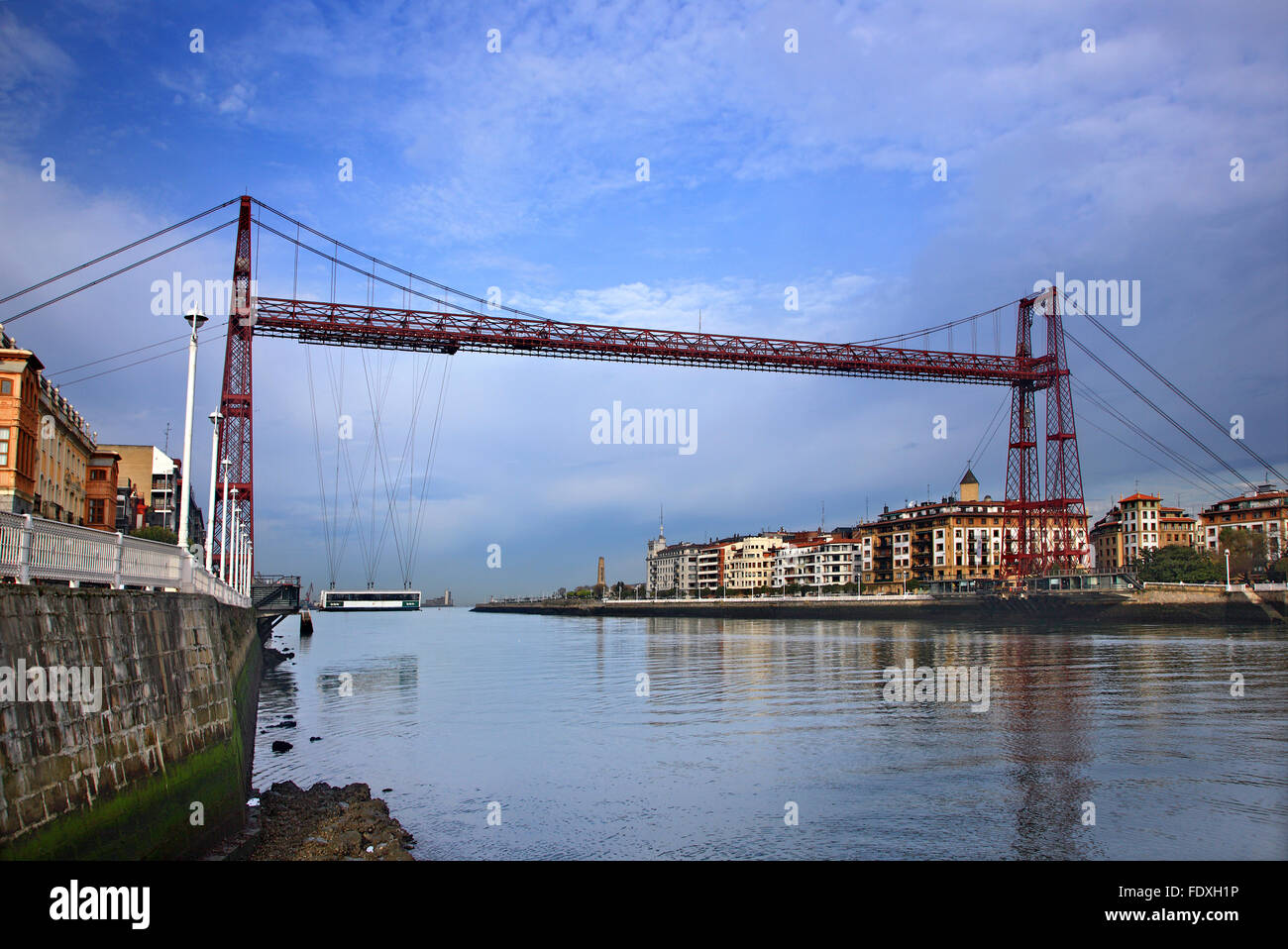 Vizcaya Bridge (known as "Puente Colgante" - "Hanging bridge ...