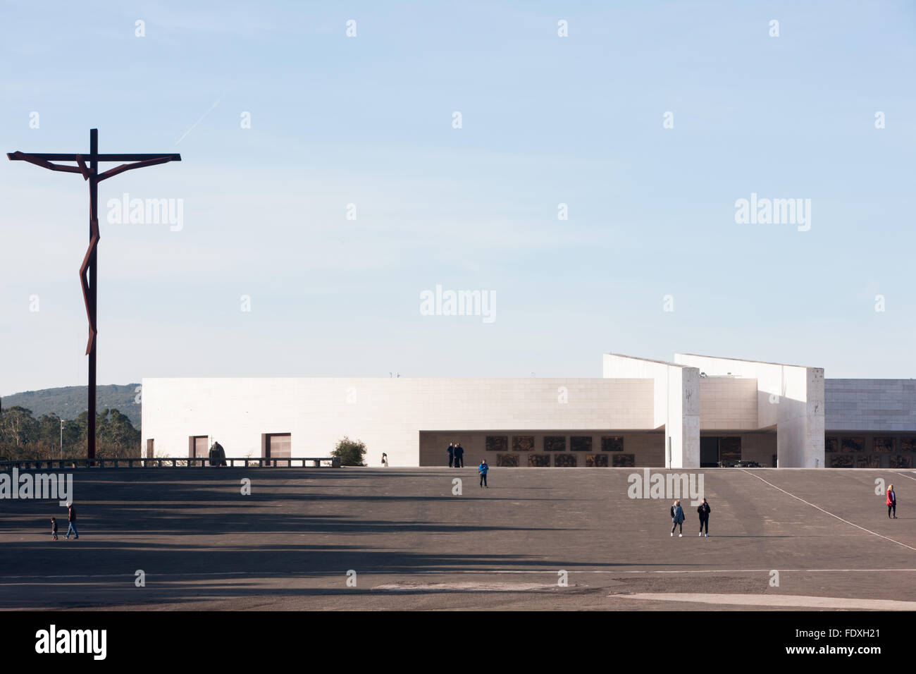 The square in front of the Basilica of the Rosary with the Chapel of ...