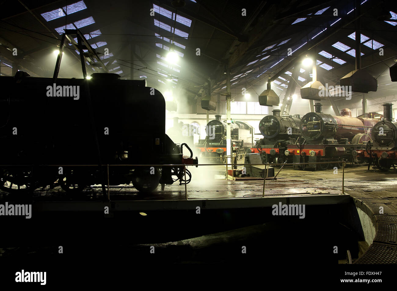 Compound engine steam locomotive hi-res stock photography and images ...