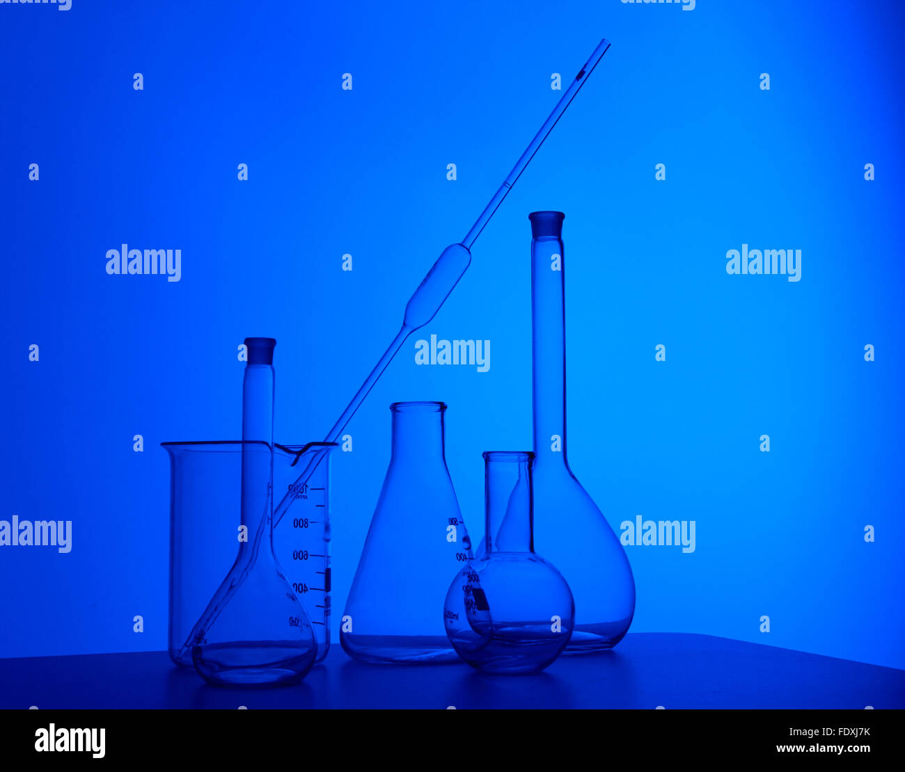 Image of chemistry laboratory equipment and glass tubes Stock Photo - Alamy
