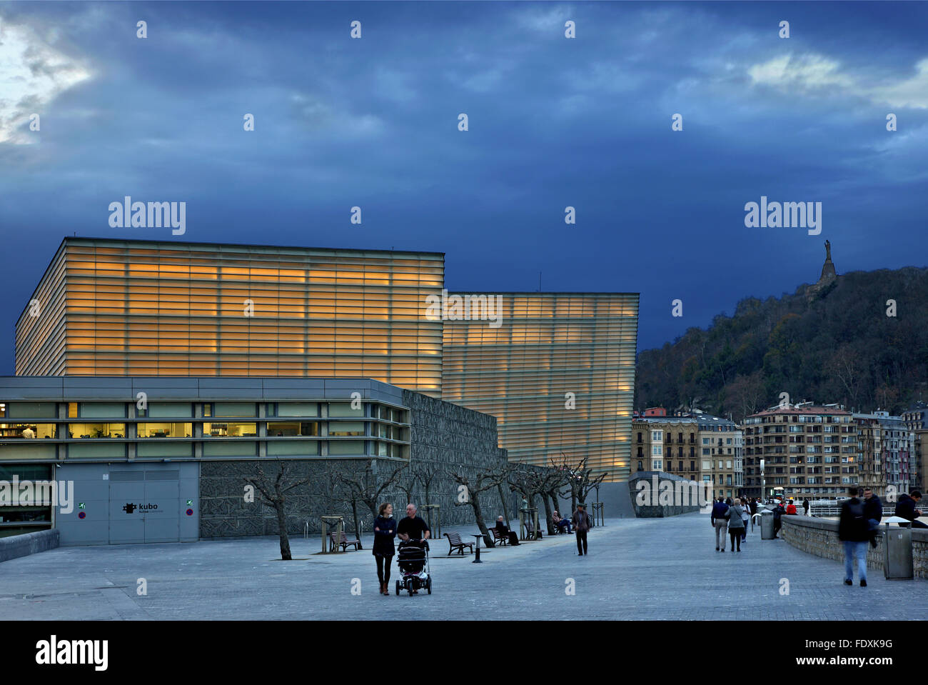 The Kursaal, cultural and congress center, in San Sebastian (Donostia ...