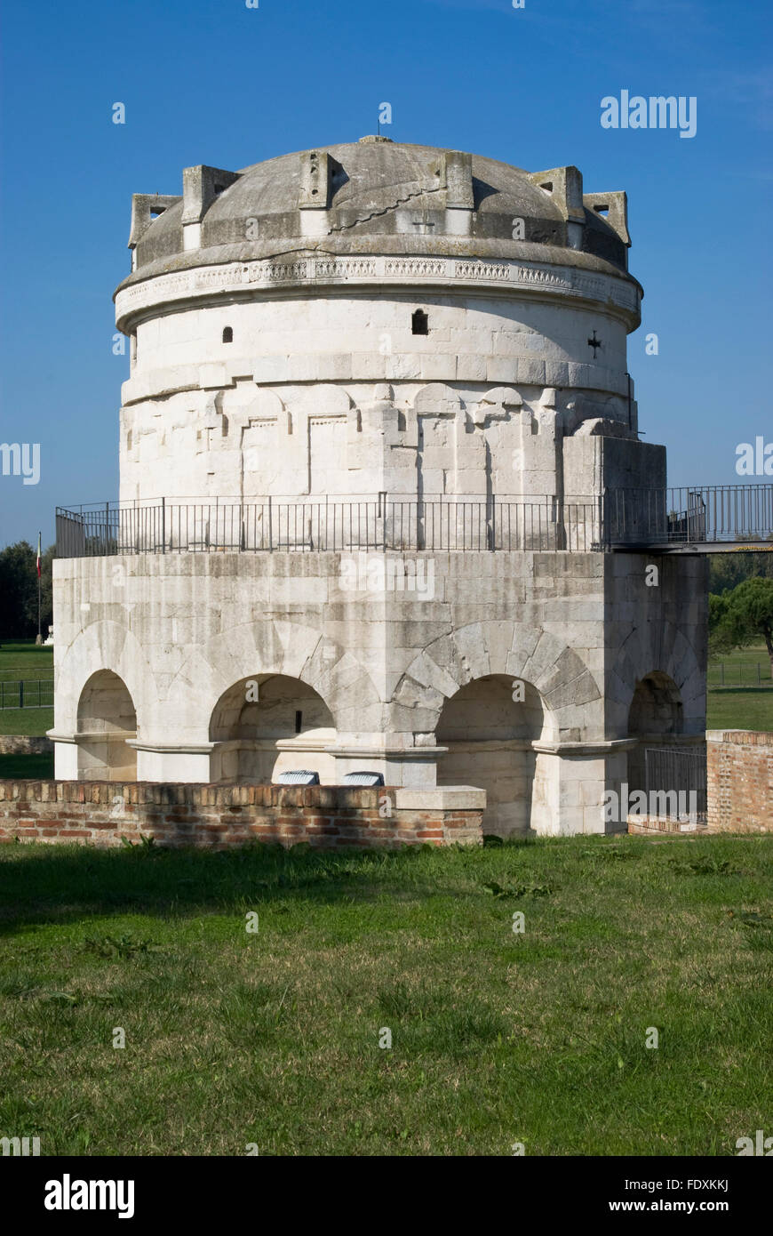 Tomb of Theodoric the Great. Ravenna, Italy Stock Photo - Alamy