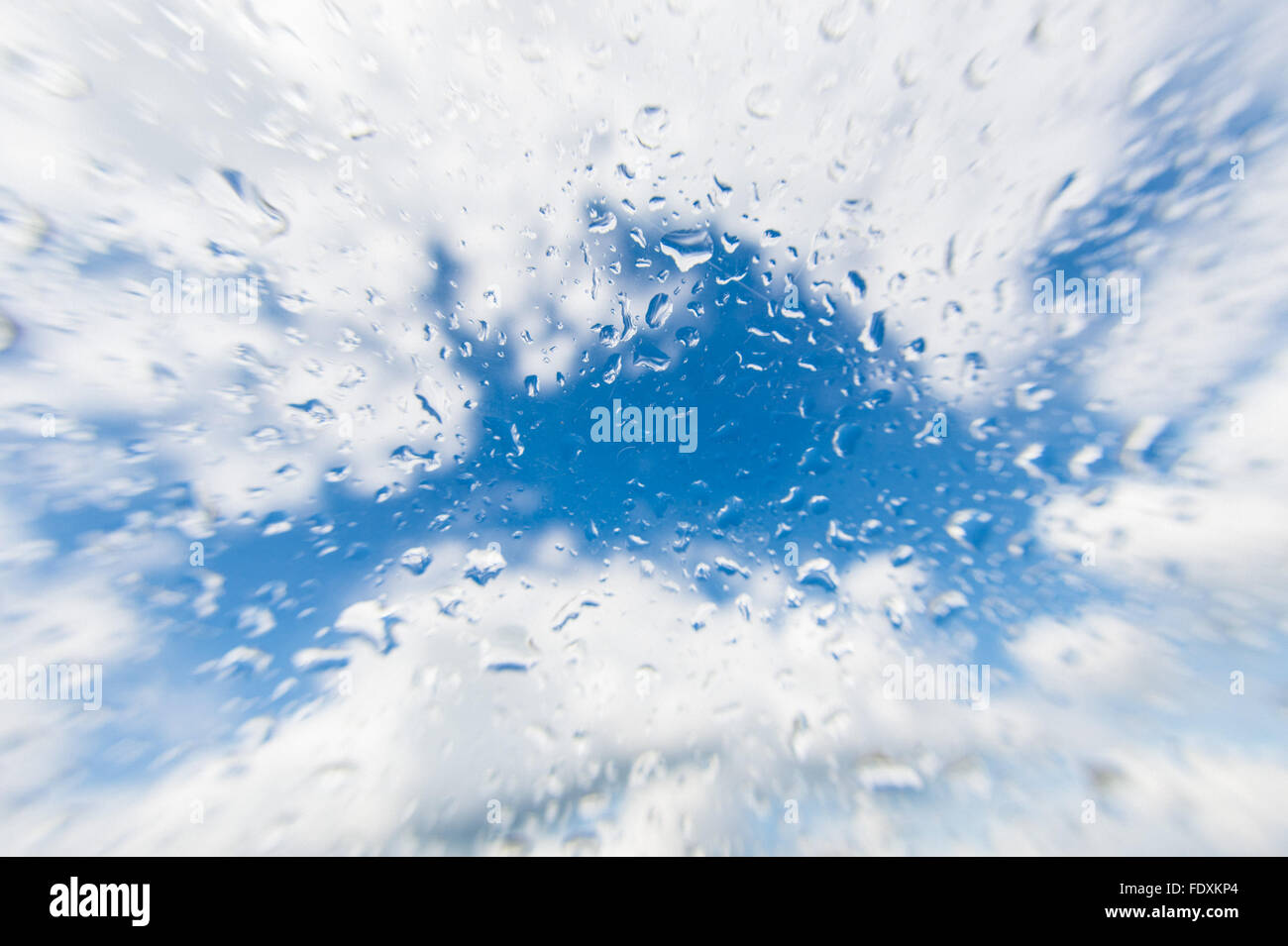 Lens drops water window abstract hi-res stock photography and images ...