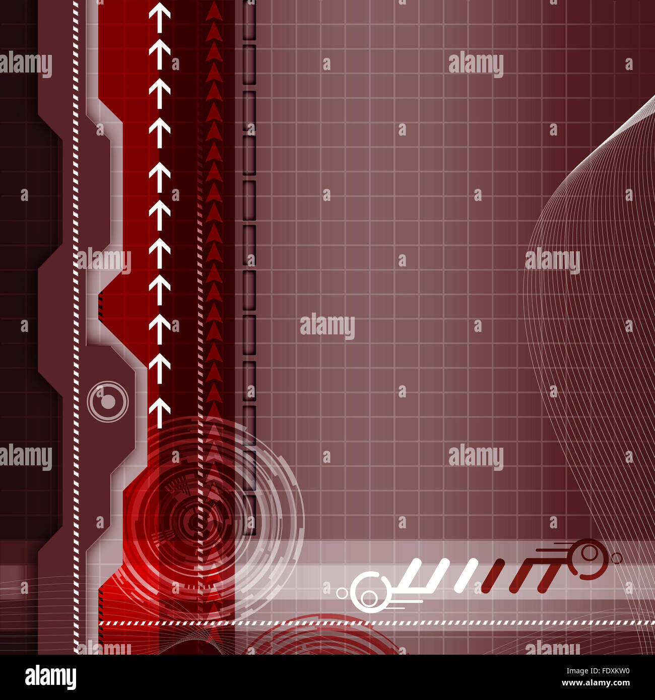 Abstract color backgrounds in high-tech style. Illustration Stock Photo ...