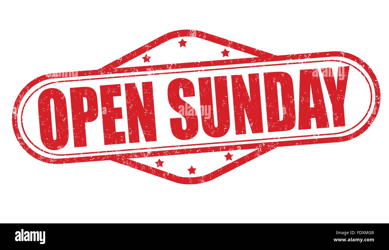 Market sunday Stock Vector Images - Alamy