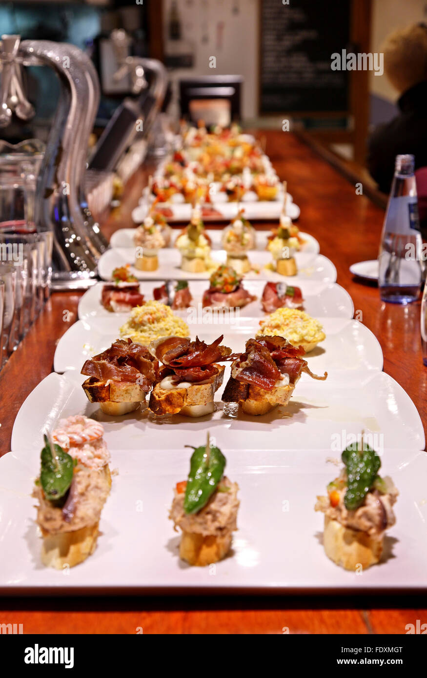Best tapas and pintxos bar in spain hi-res stock photography and images ...