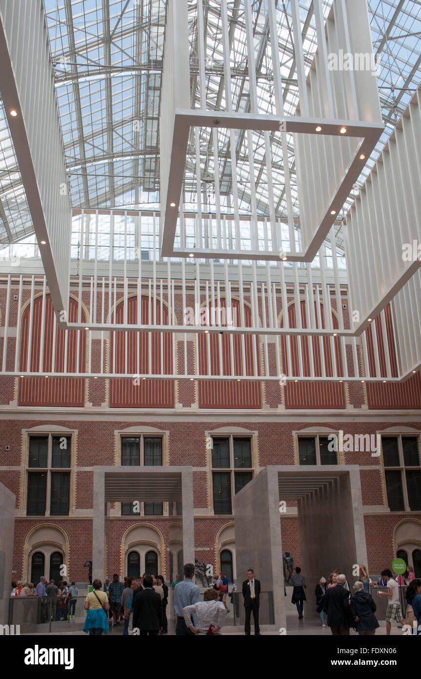 Atrium of the Rijksmuseum, Amsterdam, The Netherlands Stock Photo - Alamy