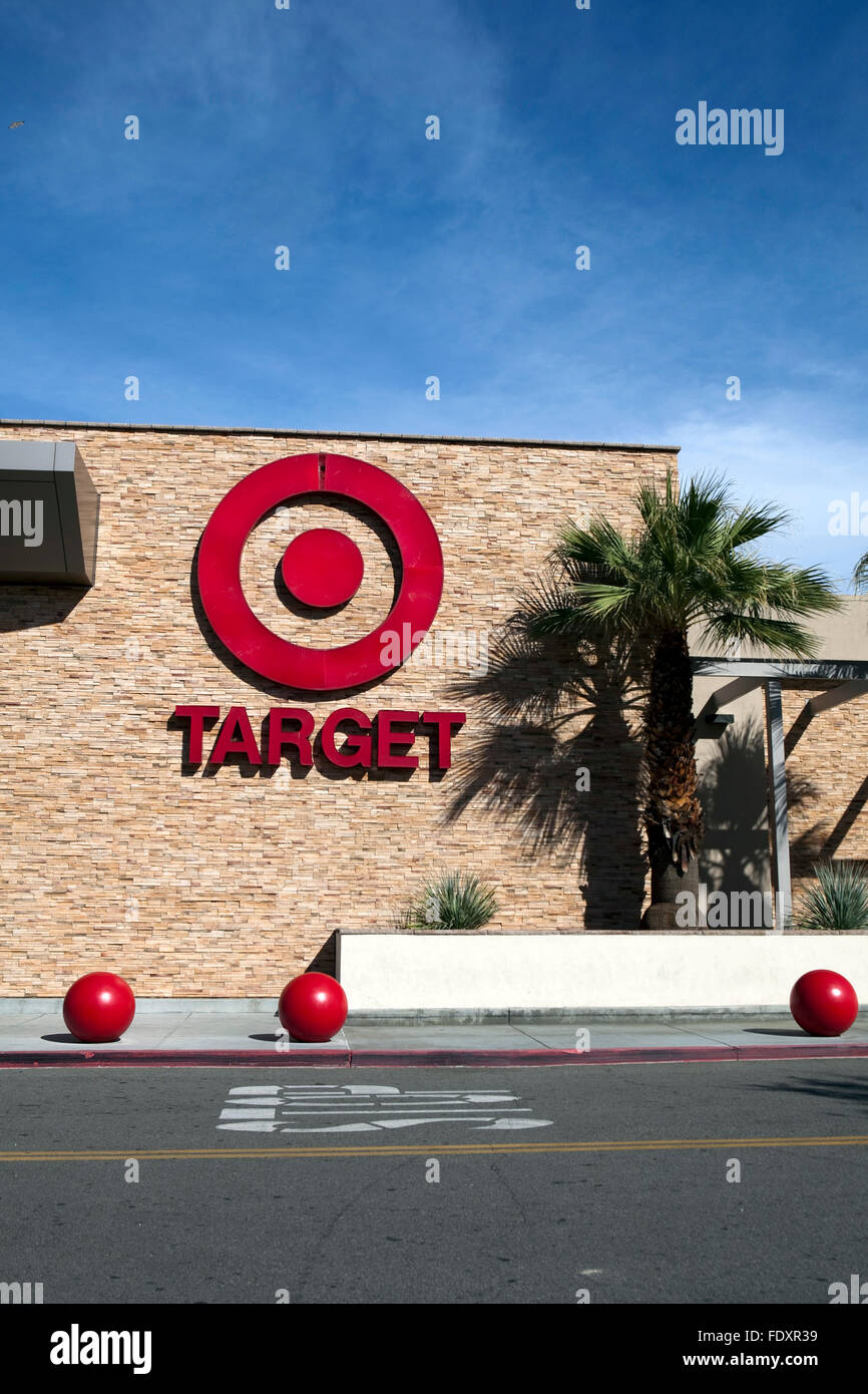 A view of a Target store in Palm Springs, California Stock Photo - Alamy
