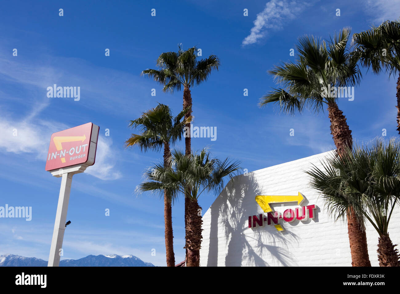 In n out burger logo hi-res stock photography and images - Alamy