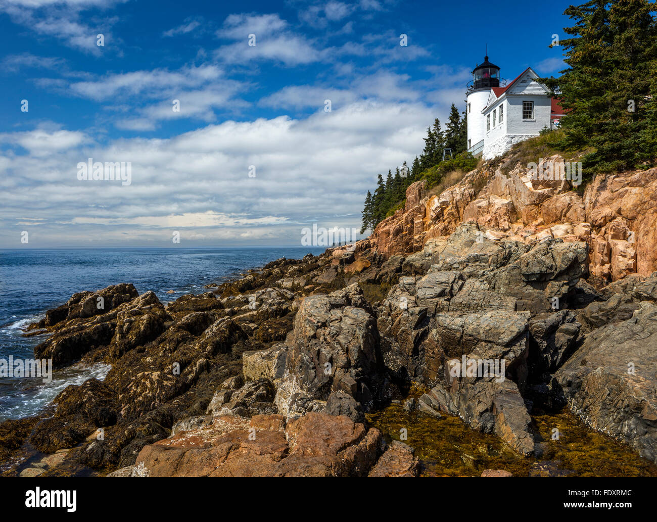 Acadia National Park, ME: Bass Harbor Head Lighthouse (1858) - Mount ...