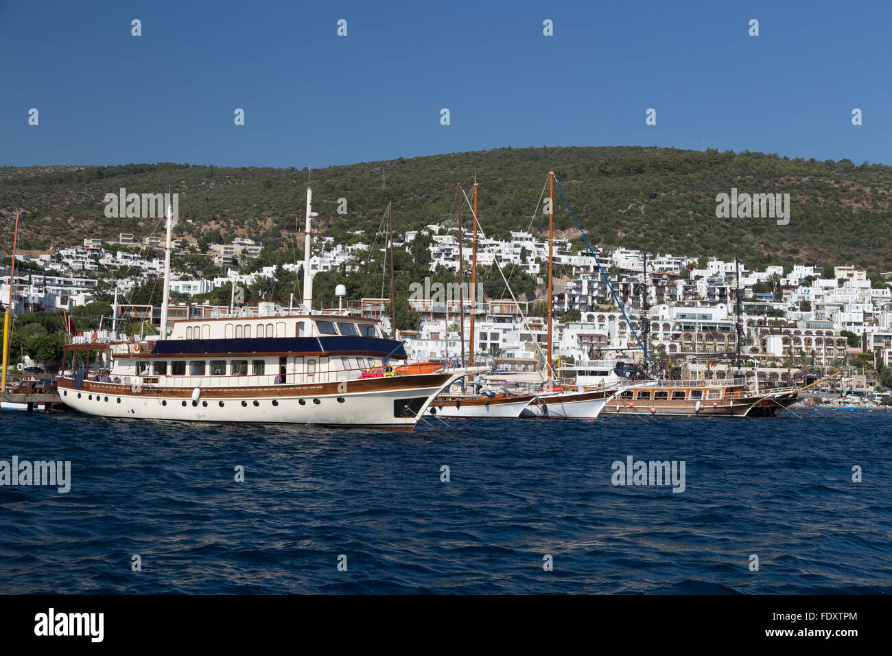 Boats in bodrum port hi-res stock photography and images - Alamy