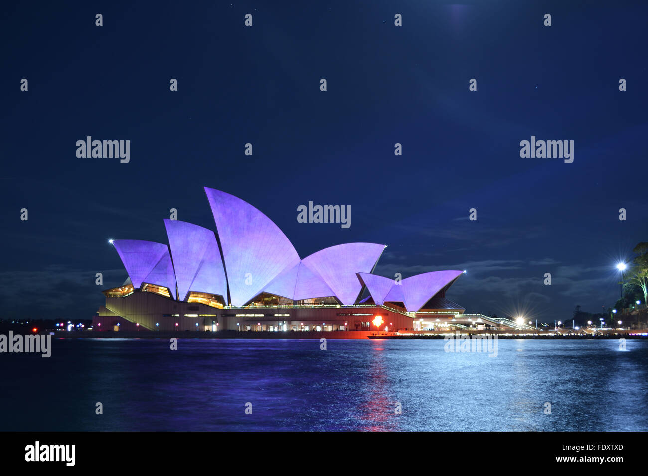 Sydney Opera House during Vivid Stock Photo - Alamy