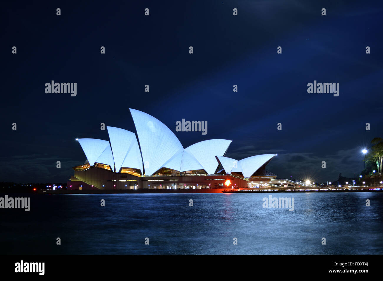 Vivid sydney lit opera hi-res stock photography and images - Alamy