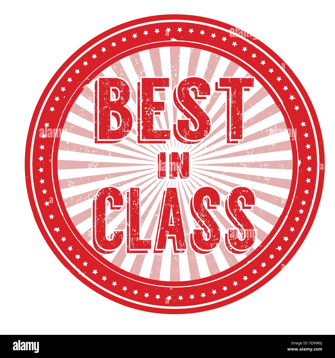 Best in class grunge rubber stamp Stock Vector Image & Art - Alamy