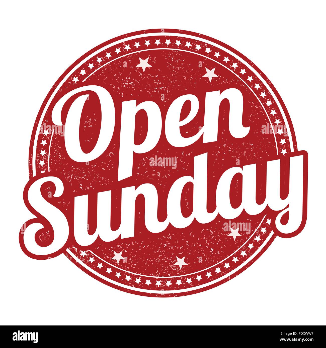 Open for business sunday Stock Vector Images - Alamy