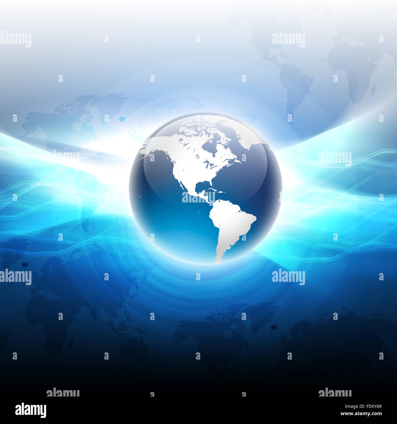 Our own earth symbol of environmental protection hi-res stock ...