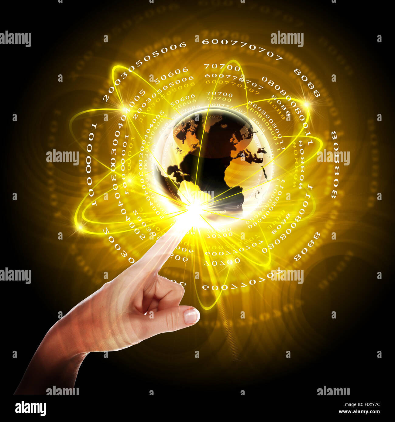 Hands and Earth. Symbol of environmental protection Stock Photo - Alamy