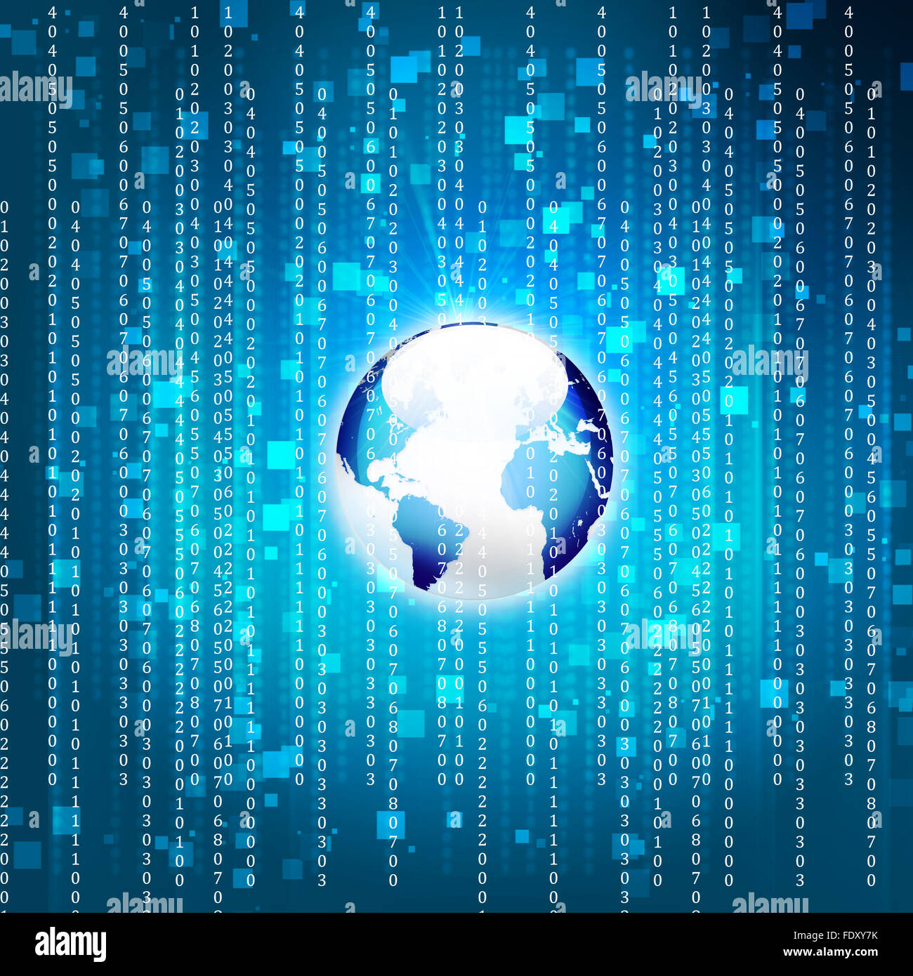 Our own Earth. Symbol of environmental protection Stock Photo - Alamy