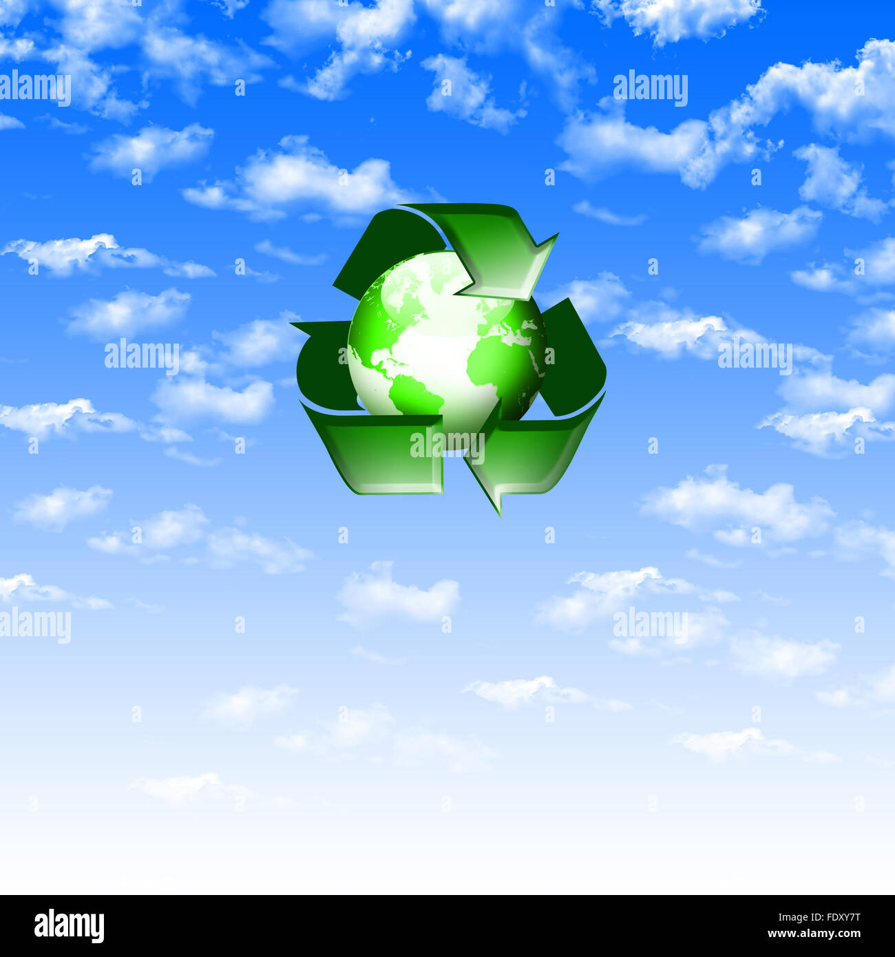 Our own Earth. Symbol of environmental protection Stock Photo - Alamy