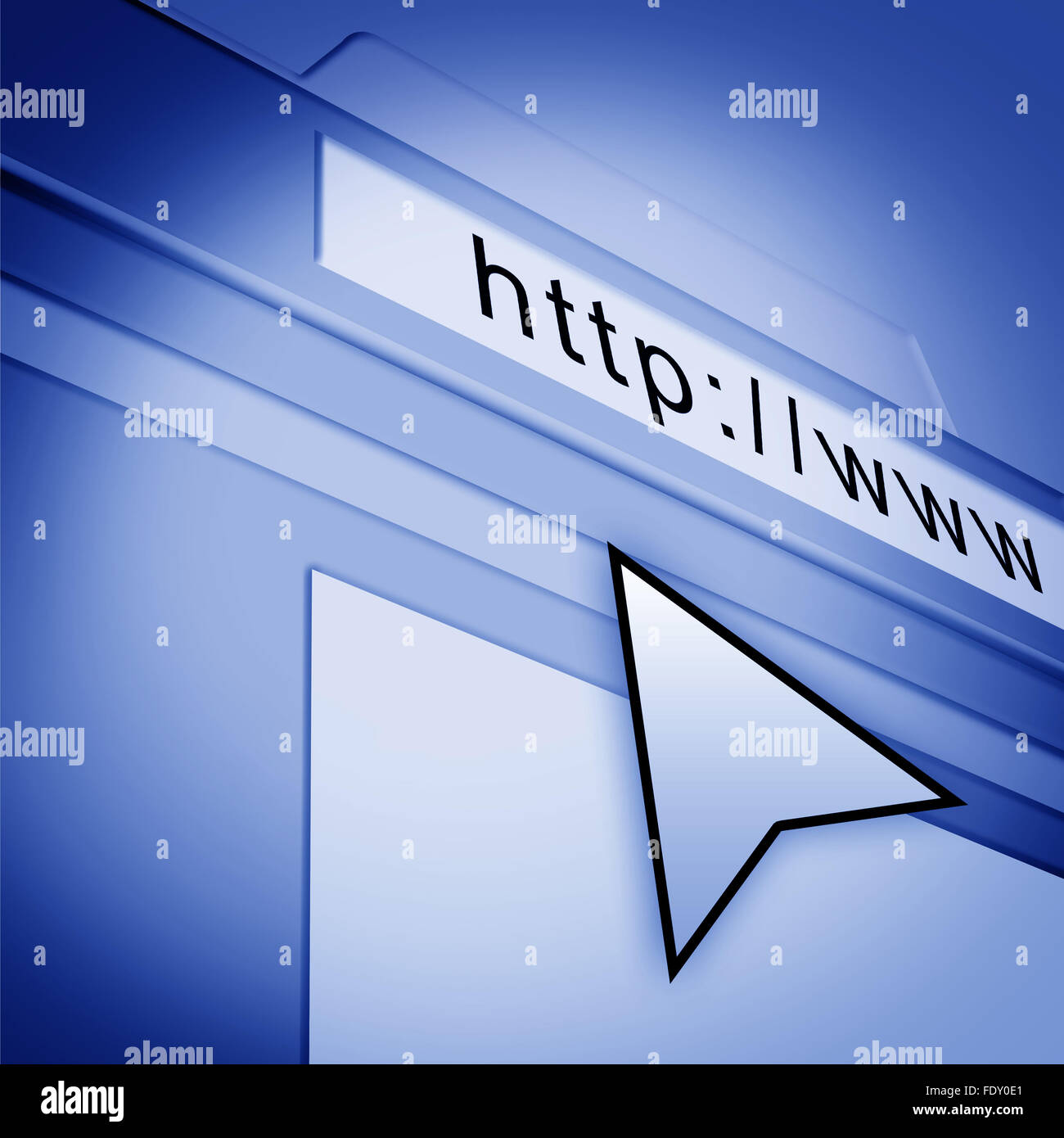 picture of arrow pointing at computer screen Stock Photo - Alamy