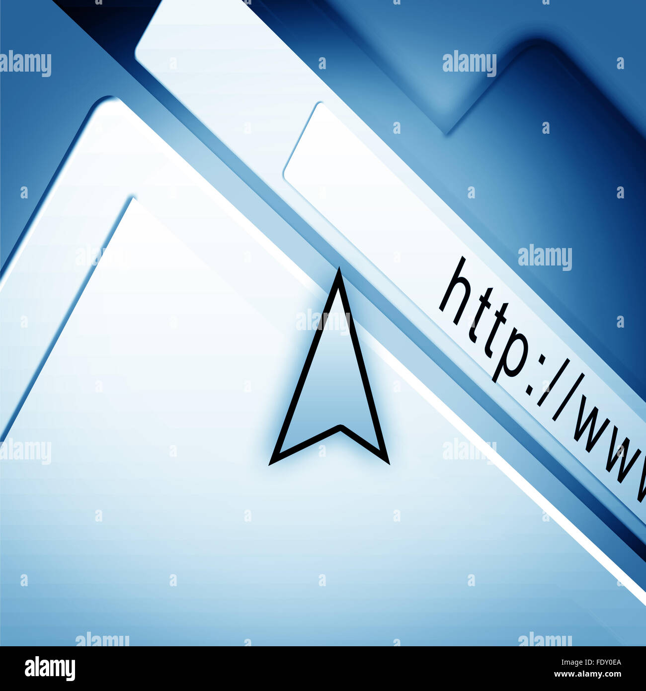 picture of arrow pointing at computer screen Stock Photo - Alamy