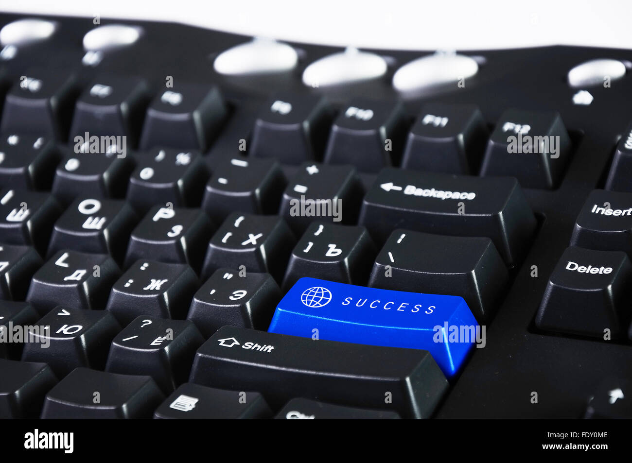 Motivation button on computer keyboard hi-res stock photography and ...