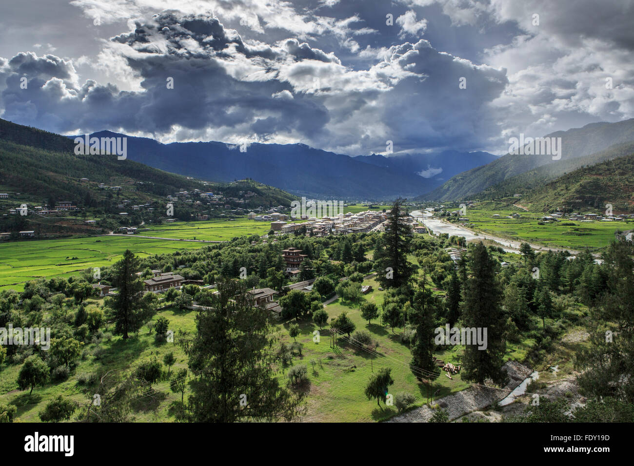 Paro Valley, Bhutan Stock Photo - Alamy
