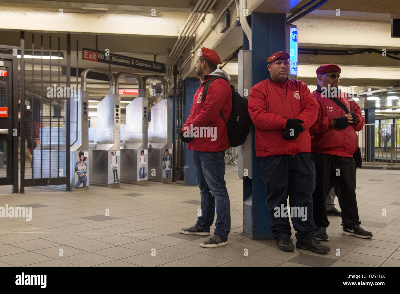 Guardian angels subway hi-res stock photography and images - Alamy