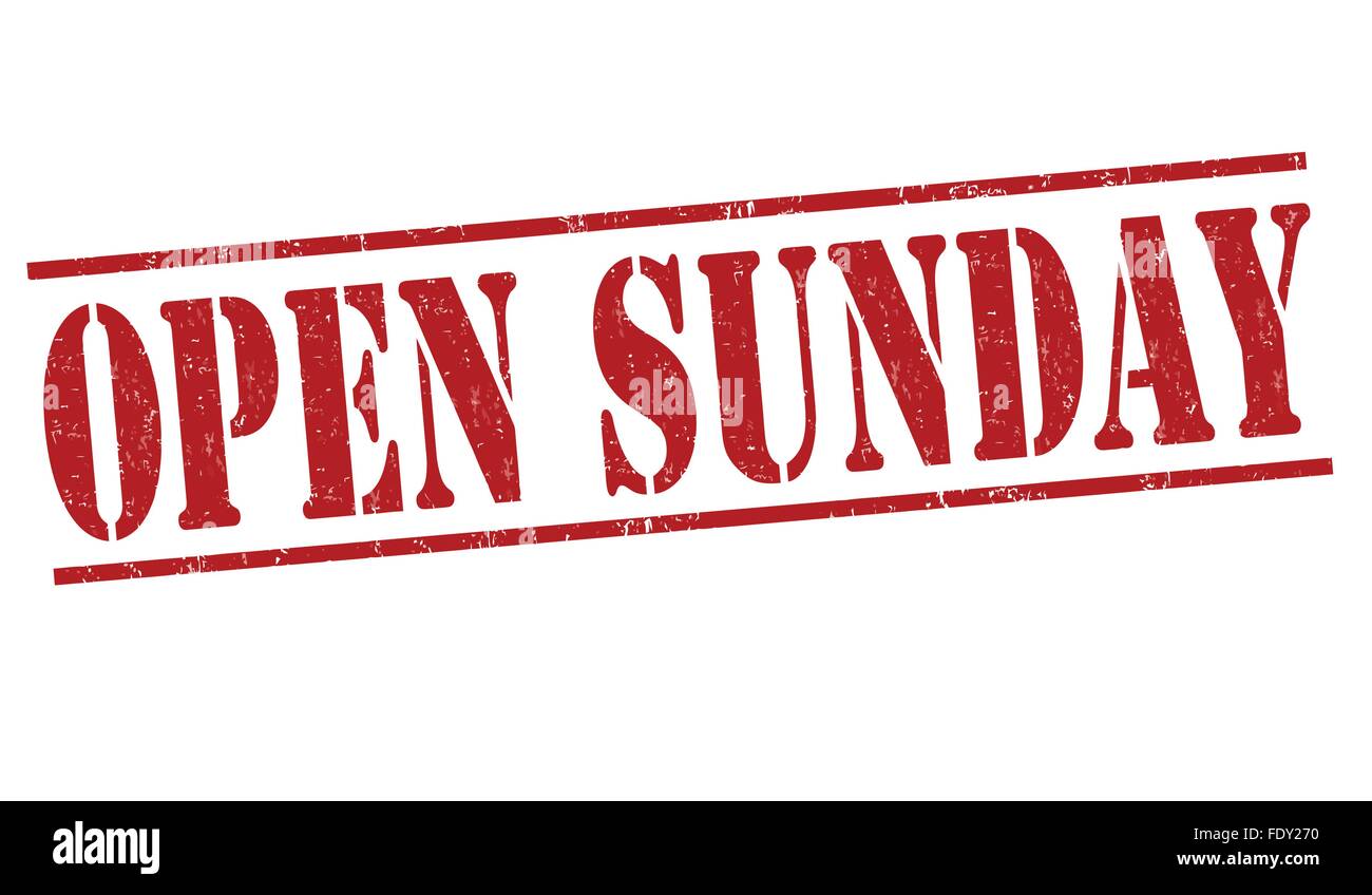 Market sunday Stock Vector Images - Alamy