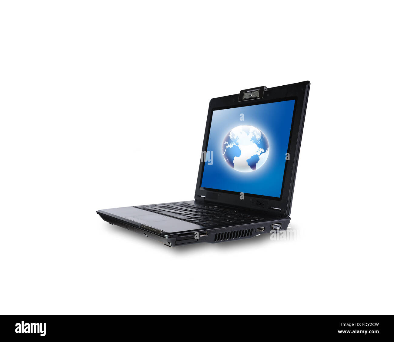 picture of notebook with world map on display Stock Photo - Alamy