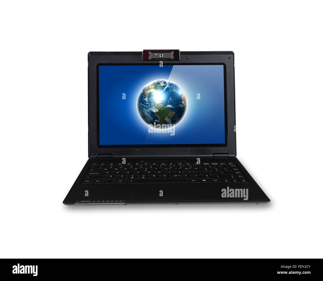 picture of notebook with world map on display Stock Photo - Alamy