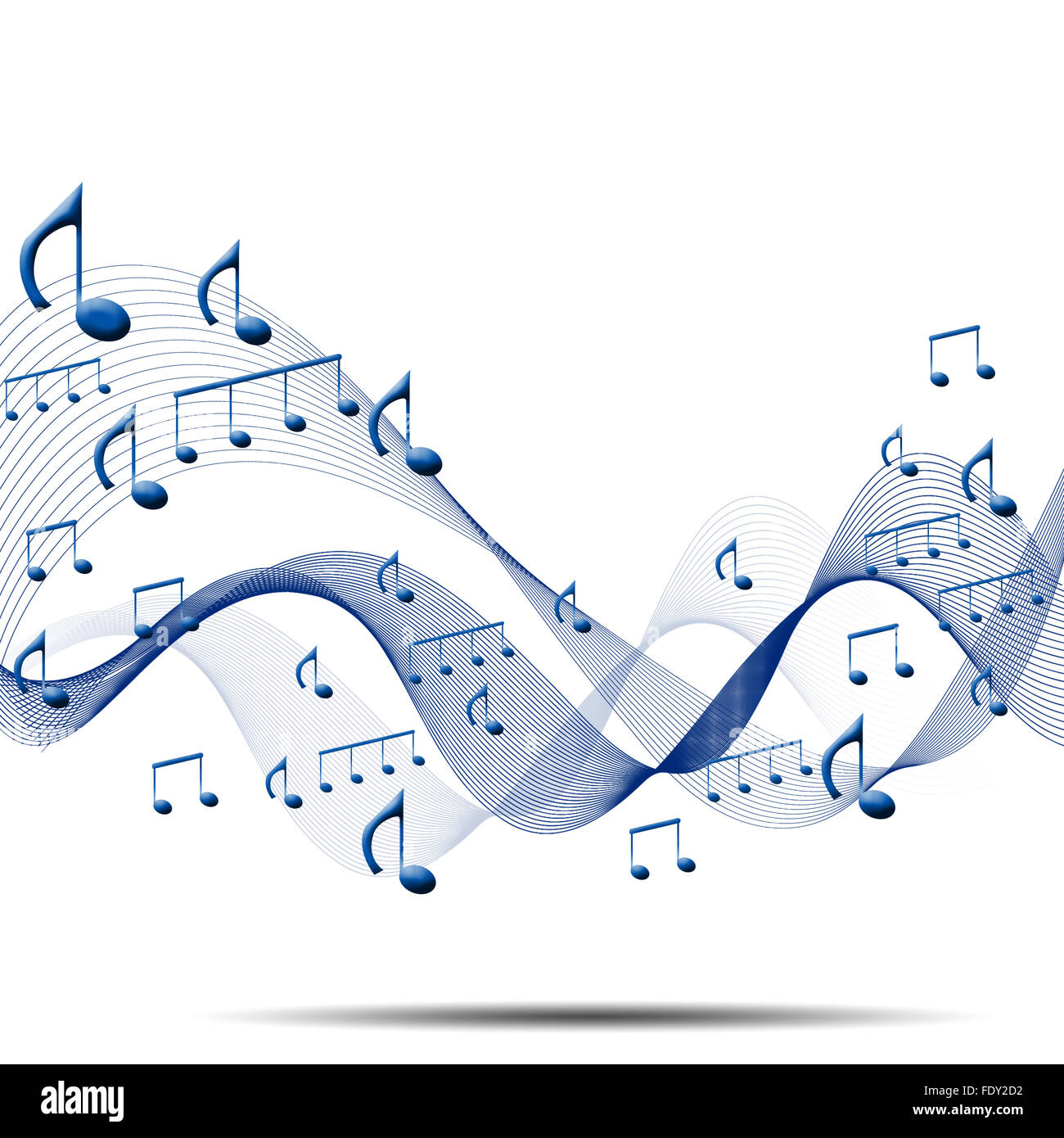 composition made of note sing against white background as symbol of ...