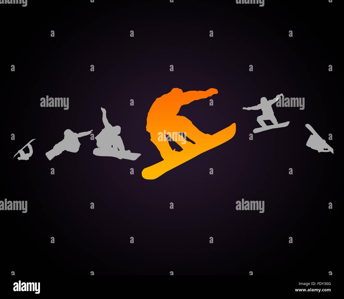 Human figures and symbols of social communication Stock Photo - Alamy