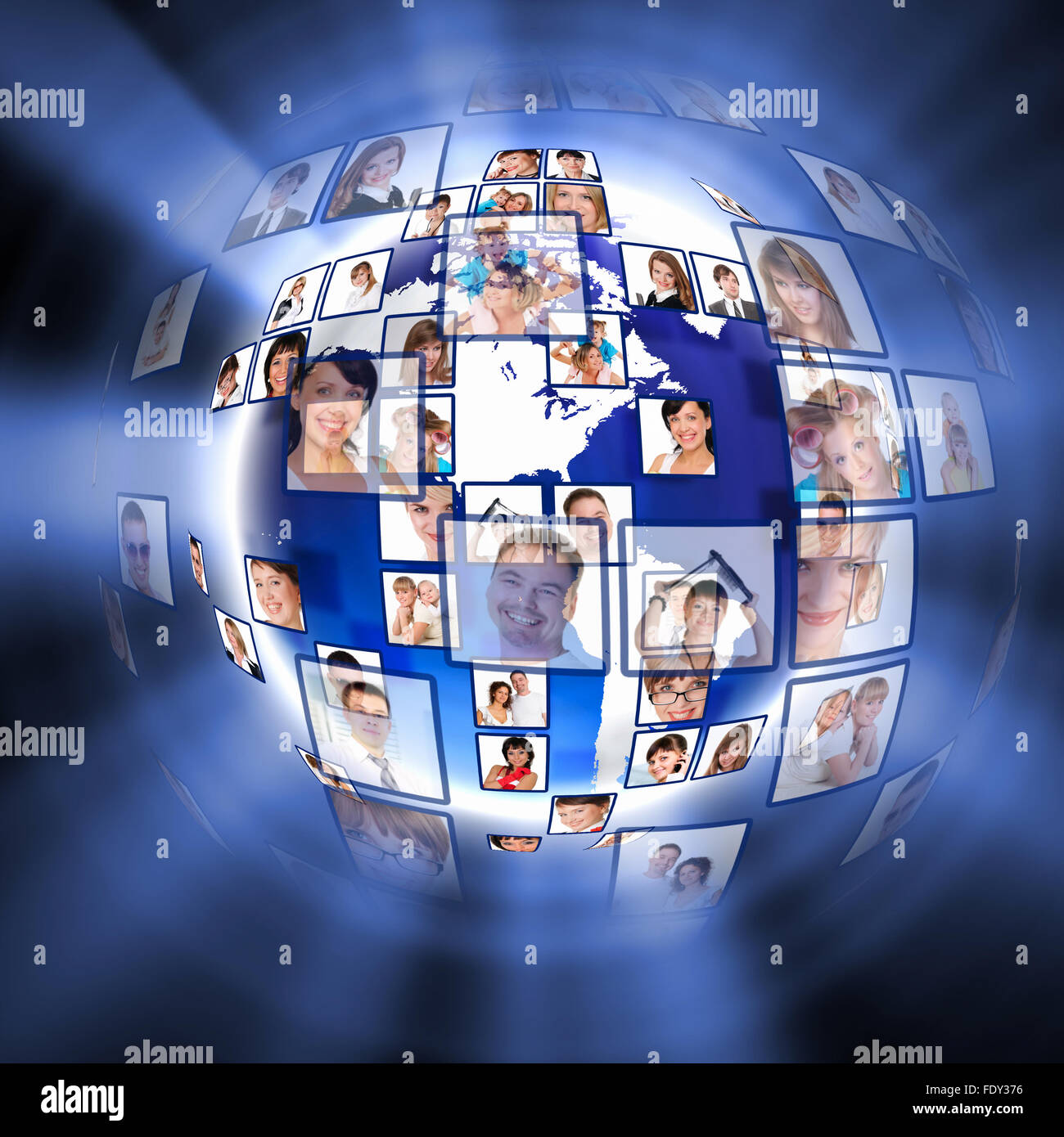 Television, media and internet production technology concept Stock ...