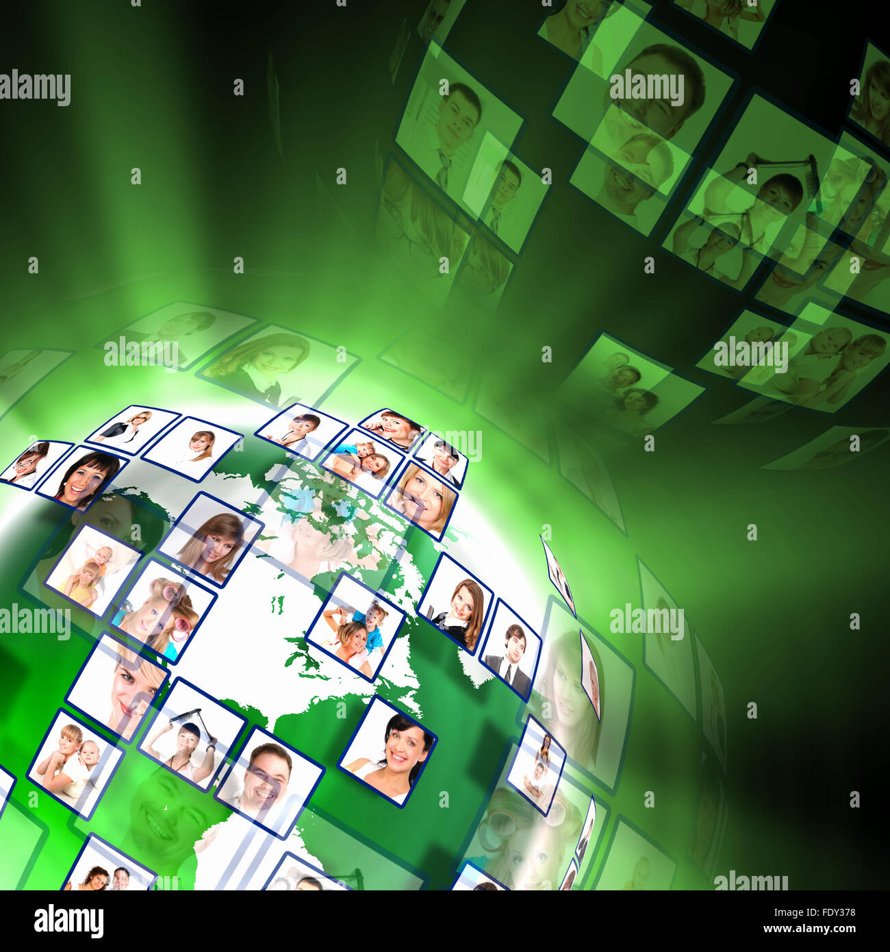 Television, media and internet production technology concept Stock ...