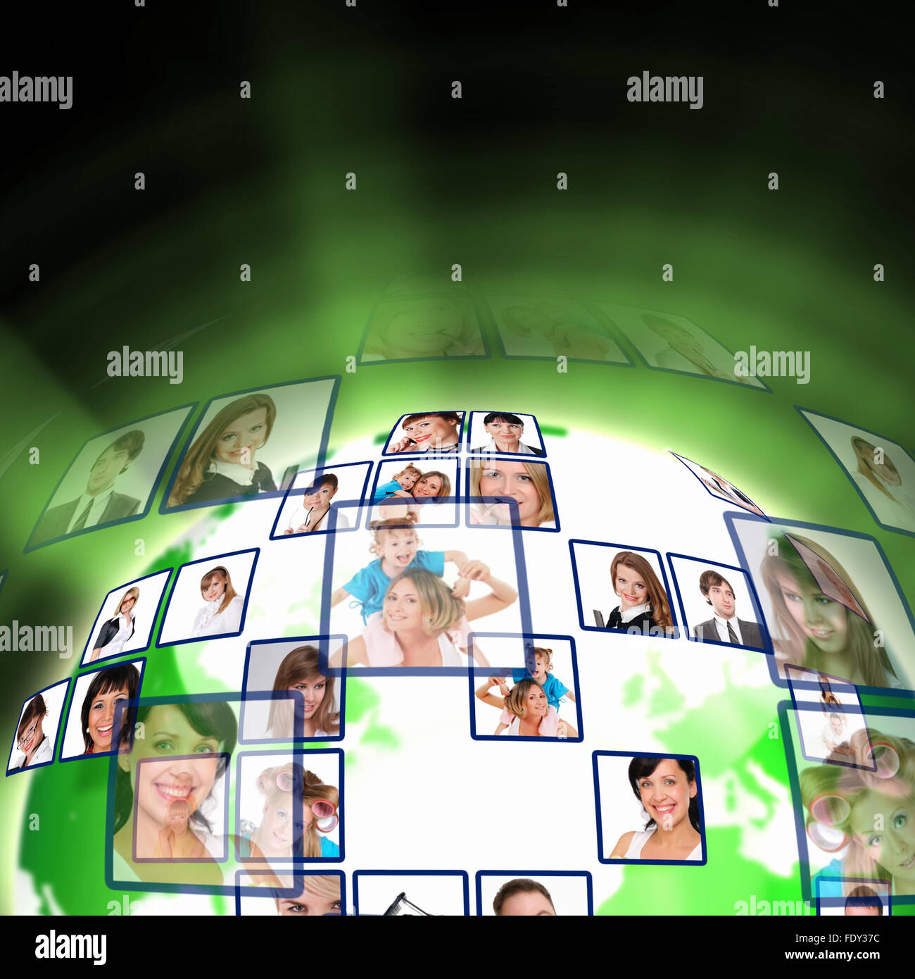 Television, media and internet production technology concept Stock ...