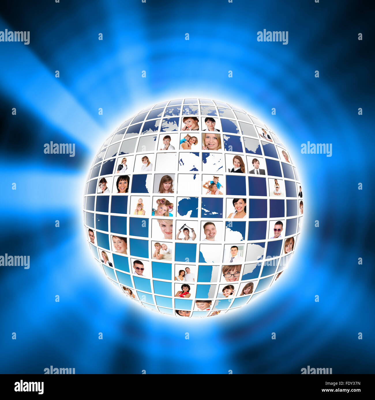 Television, media and internet production technology concept Stock ...