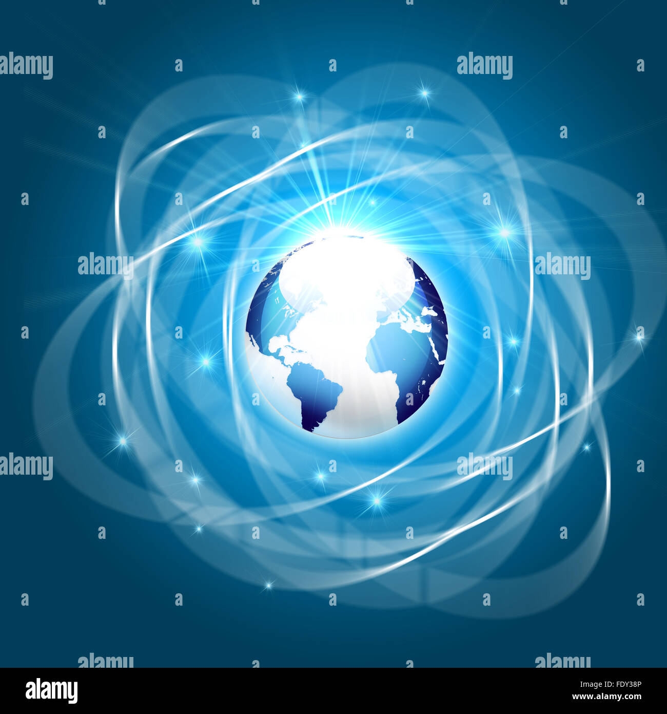 Pixel art style illustration continent hi-res stock photography and ...