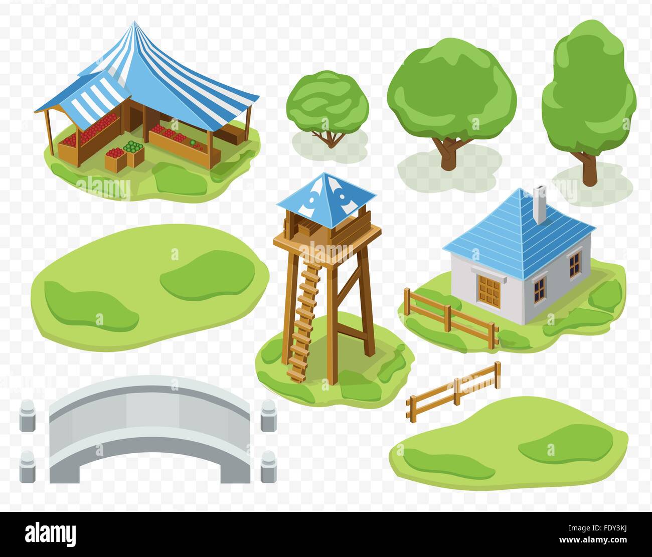 Street stone bridge Stock Vector Images - Alamy