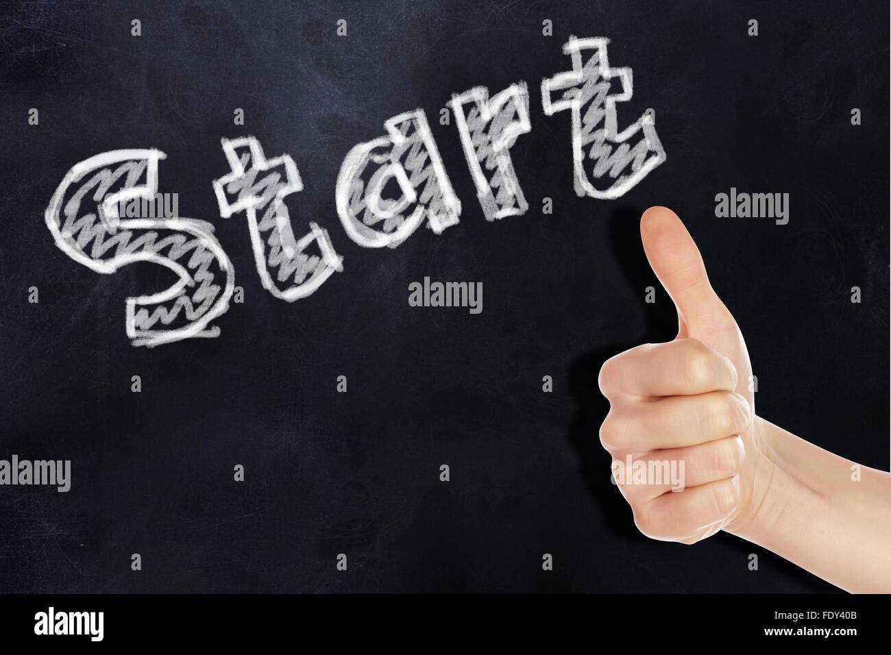 Start written hi-res stock photography and images - Alamy