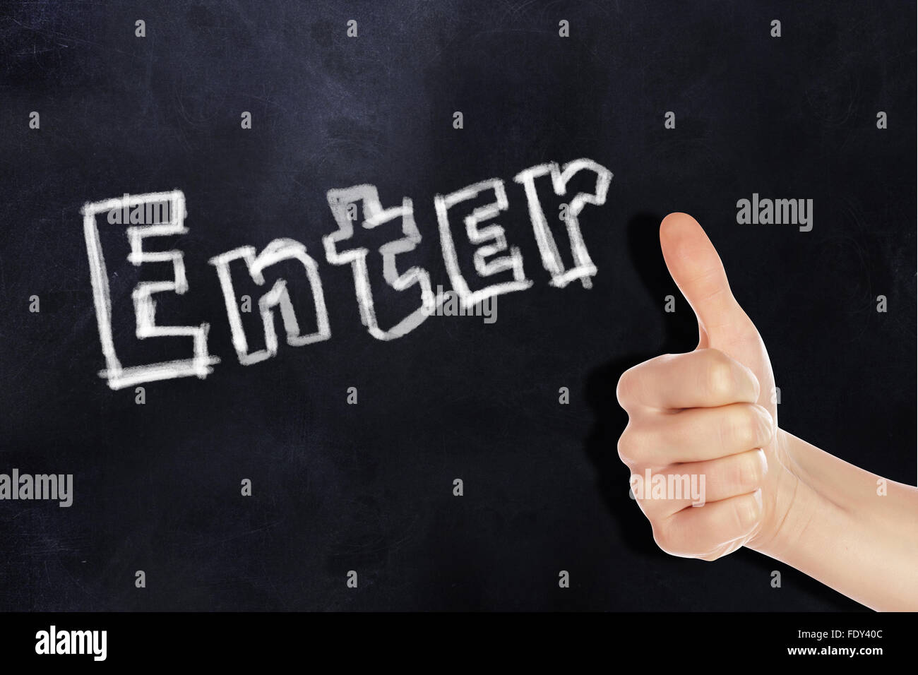 Word enter hi-res stock photography and images - Alamy