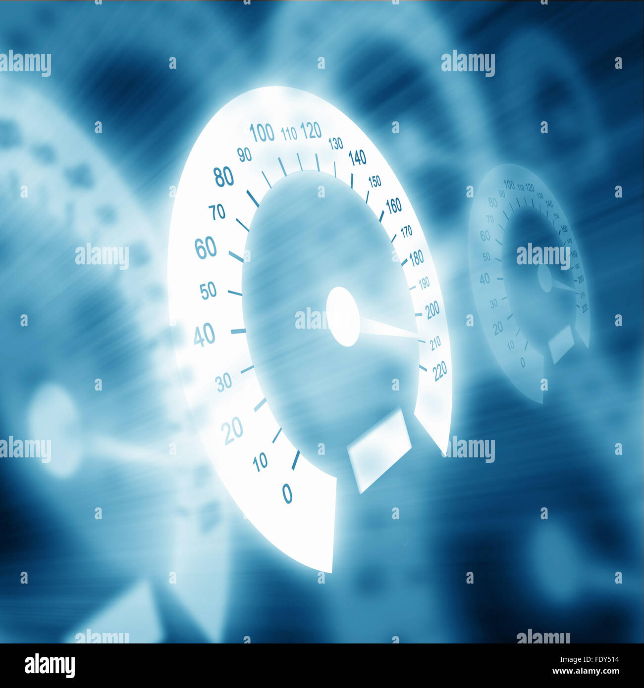 color picture of speedometer on a car dashbpard Stock Photo - Alamy